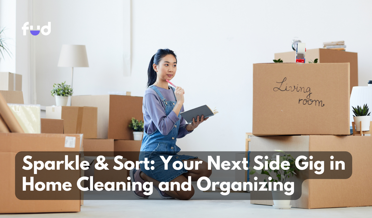 Sparkle & Sort: Your Next Side Gig in Home Cleaning and Organizing