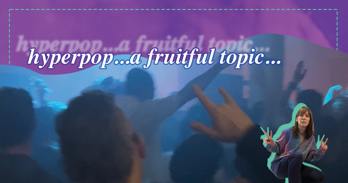 pondering millennial cringe @ 100 Gecs DJ set??