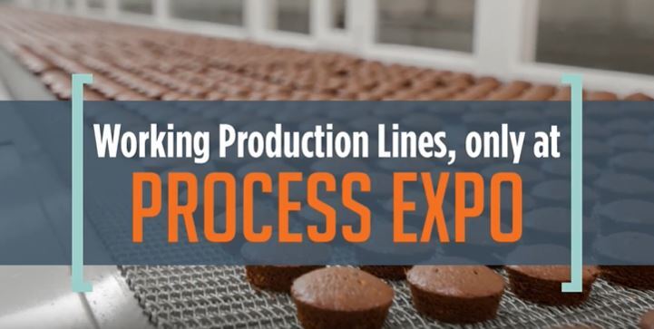 PROCESS EXPO Announces Schedule for Live Production Line Demonstrations
