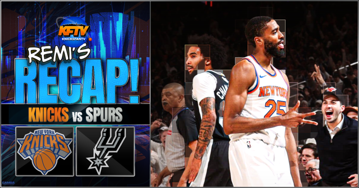 New York Knicks beat the San Antonio Spurs 117-114: The Bridges hate is ...