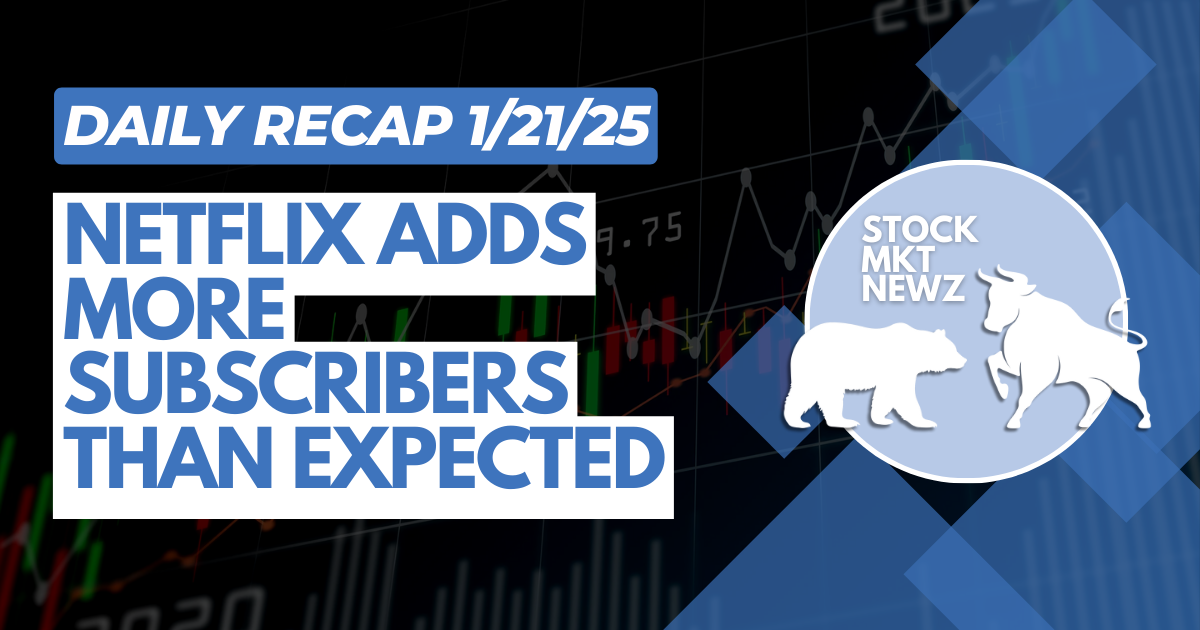 StockMKTNewz Daily Recap 1/21