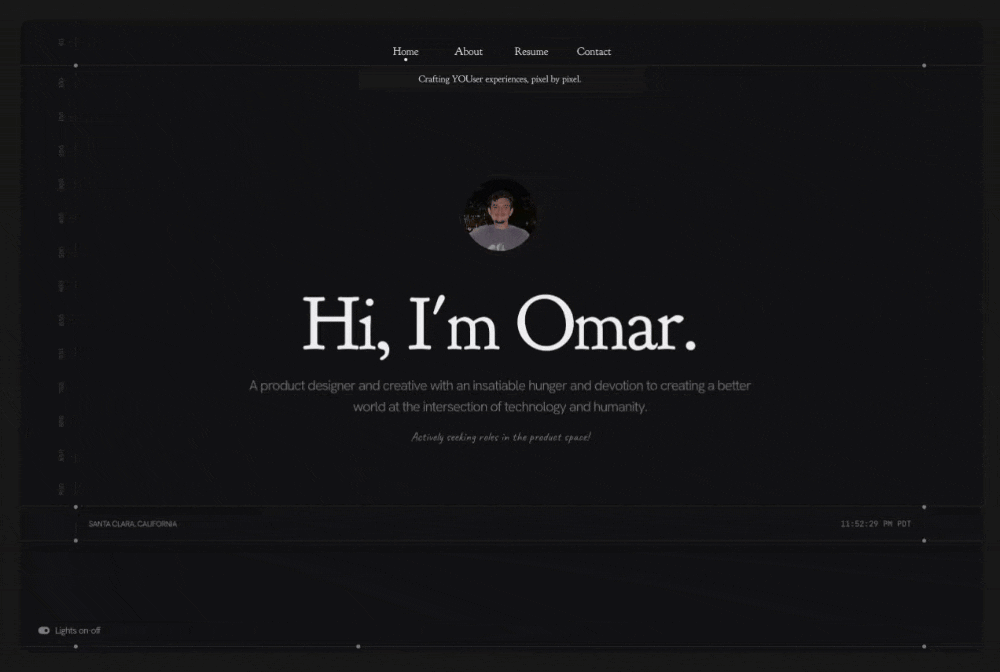 Junior Portfolio Showcase: Omar Khalil
