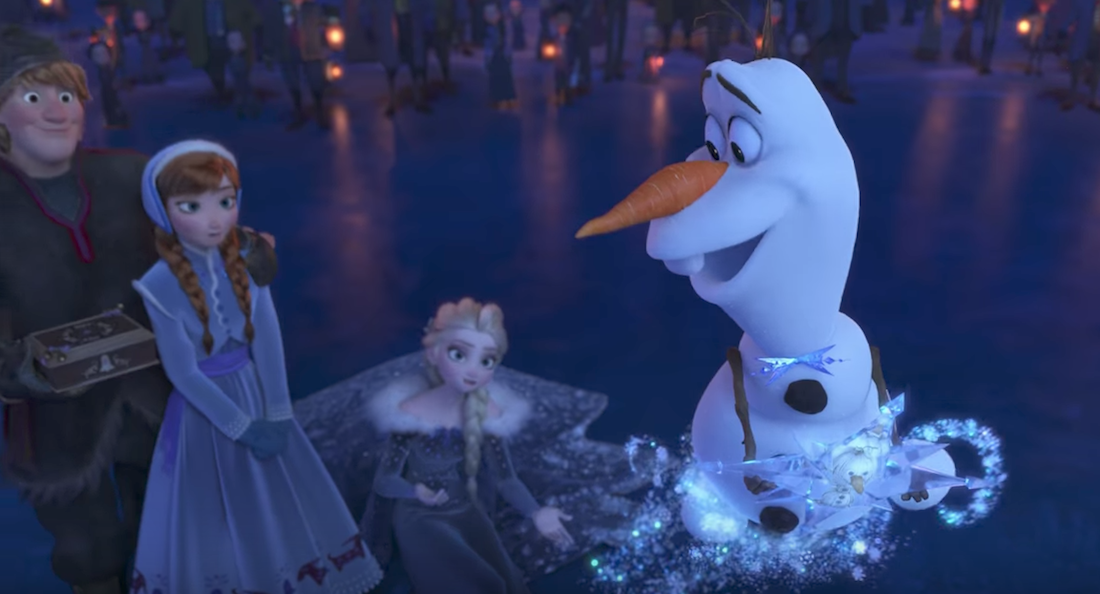 A 21-minute “Frozen” featurette will play in front of Pixar’s “Coco”