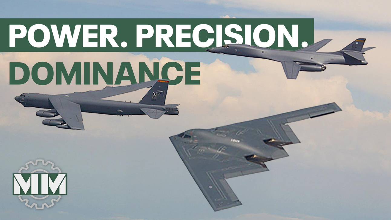 💣 The Destructive Art of Strategic Bombing: B-52, B-1B, and B-2