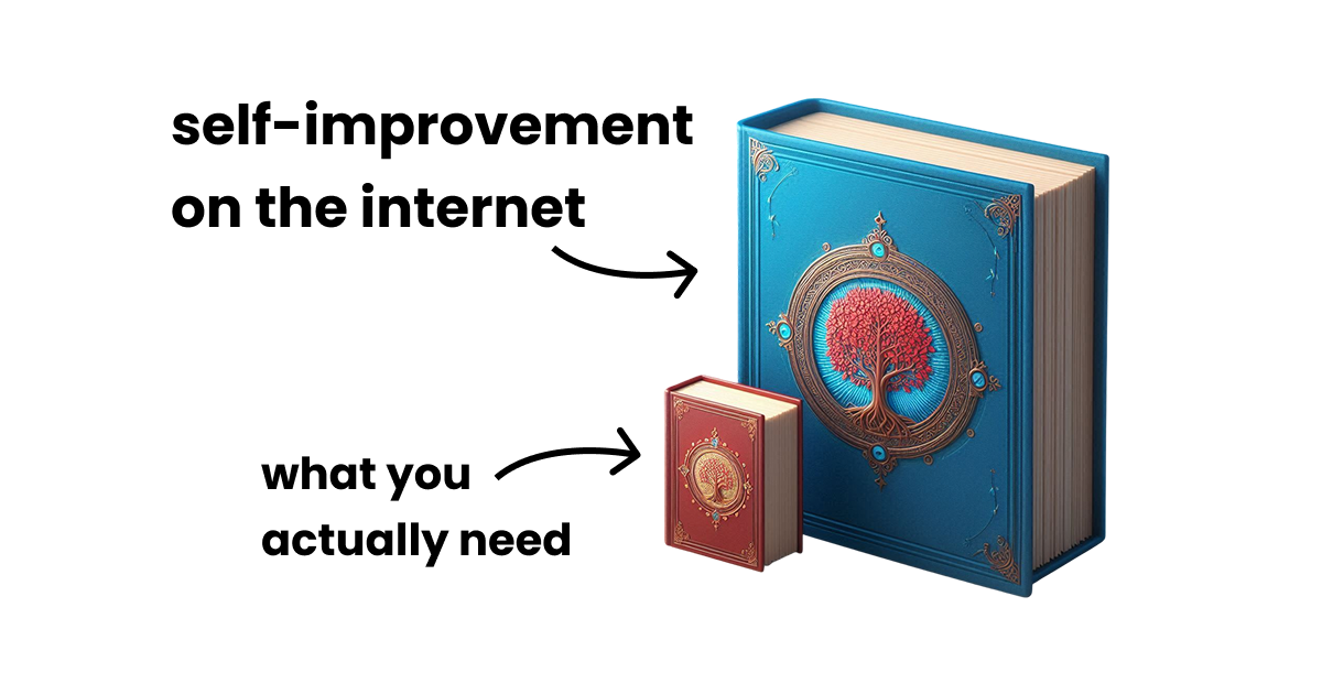World's Shortest Self-Improvement Course: No BS Self-Development Guide