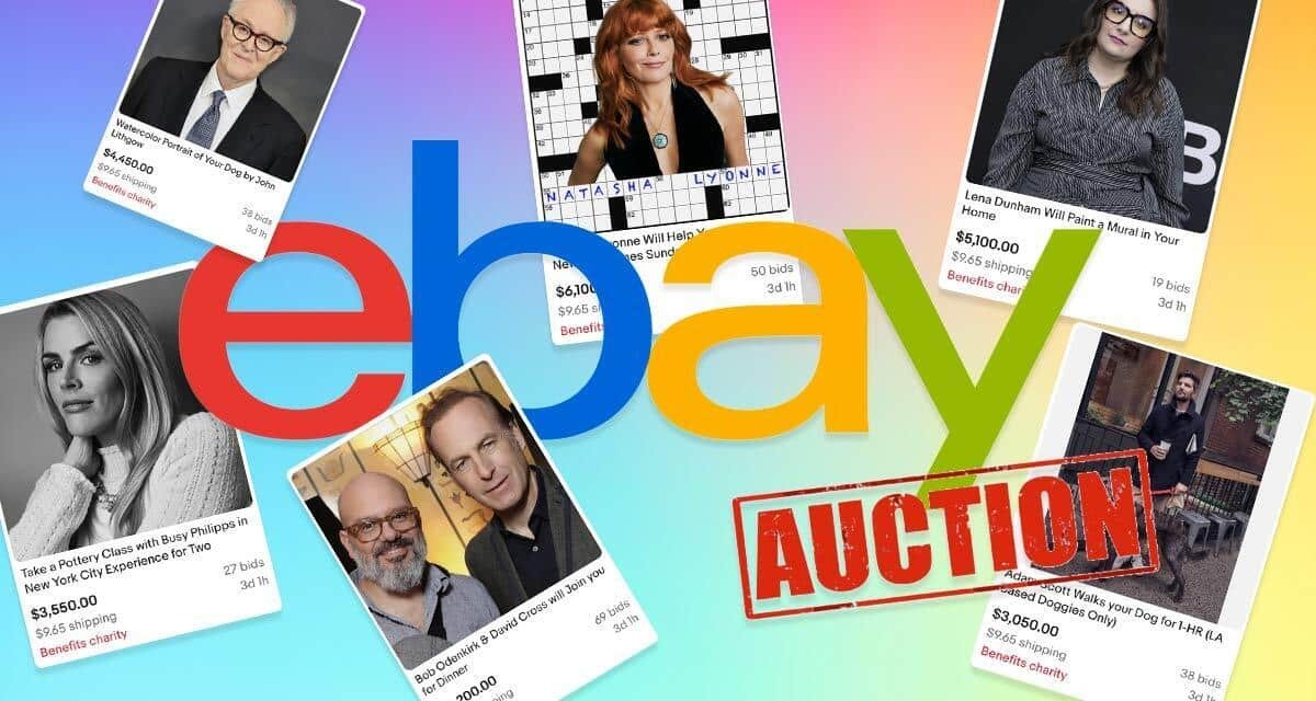 Actors put themselves up for auction