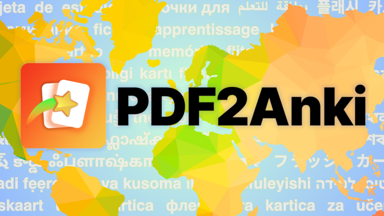 Exams are Coming… Here’s what PDF2ANKI has got for you all💯