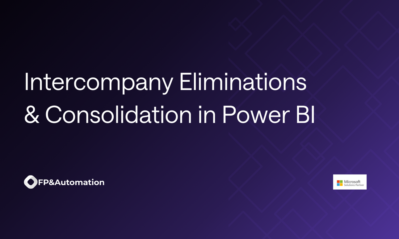 Untangling the Enterprise: Consolidation, Intercompany Reporting, and ...