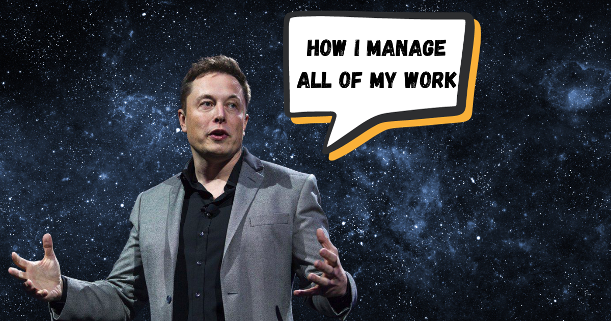 Elon Musk's 3 Productivity Secrets 🚀