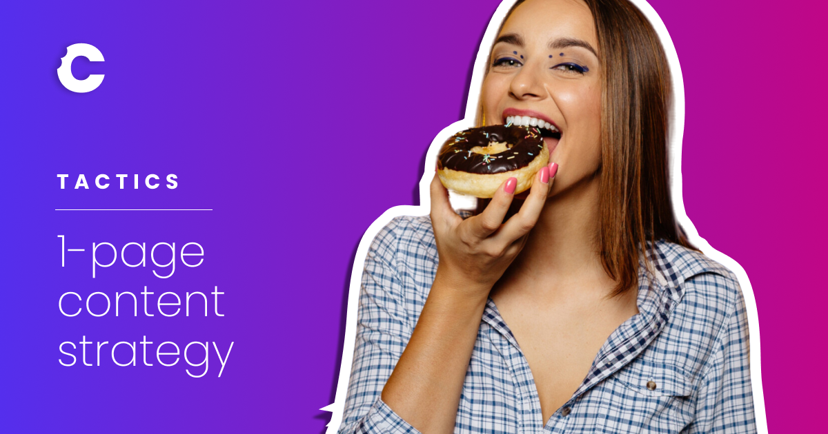 Steal my 1-page content strategy template