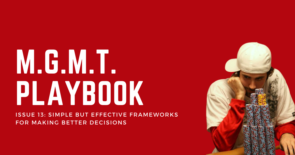 3 Simple But Effective Frameworks for Making Better Decisions