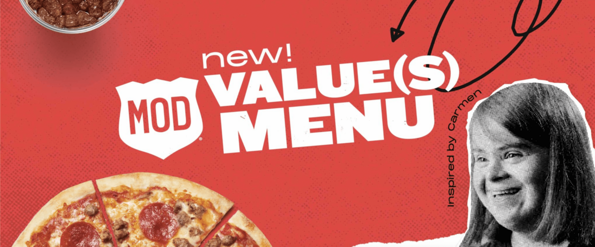 MOD Pizza: The menu that gives back