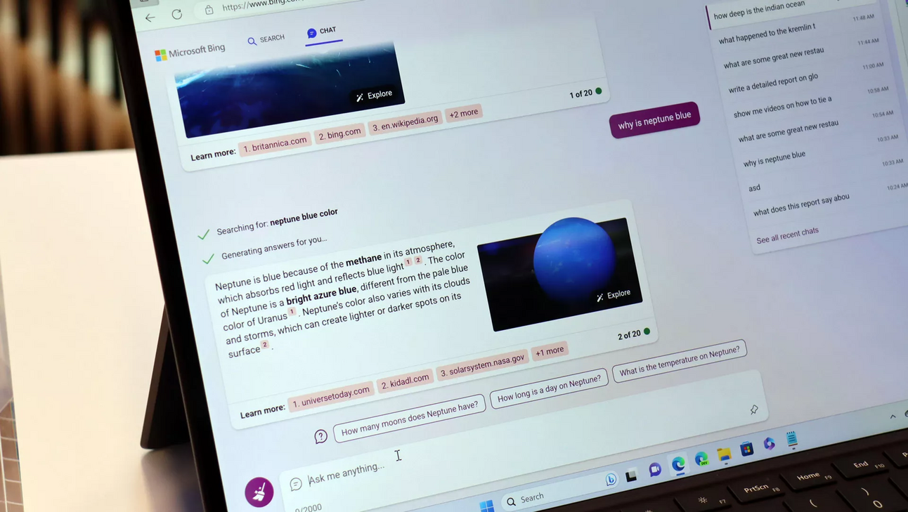 Ai Powered+ Volume 035: Bing AI gets some handy new features in Mic