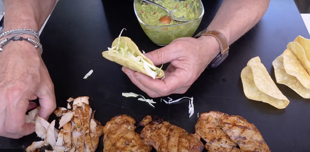 Grilled Chicken Tequila Tacos