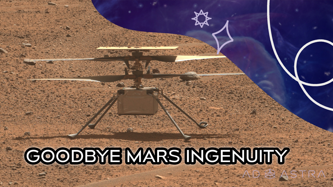 Mars Ingenuity has taken its last flight