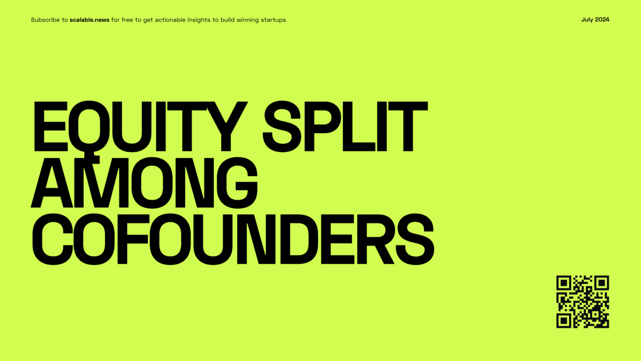 🍰 Fair Cofounder Equity Split: 4-Step Slicing Pie Model