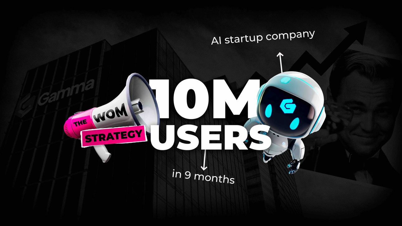How Gamma Acquired 10M+ Users Through WOM