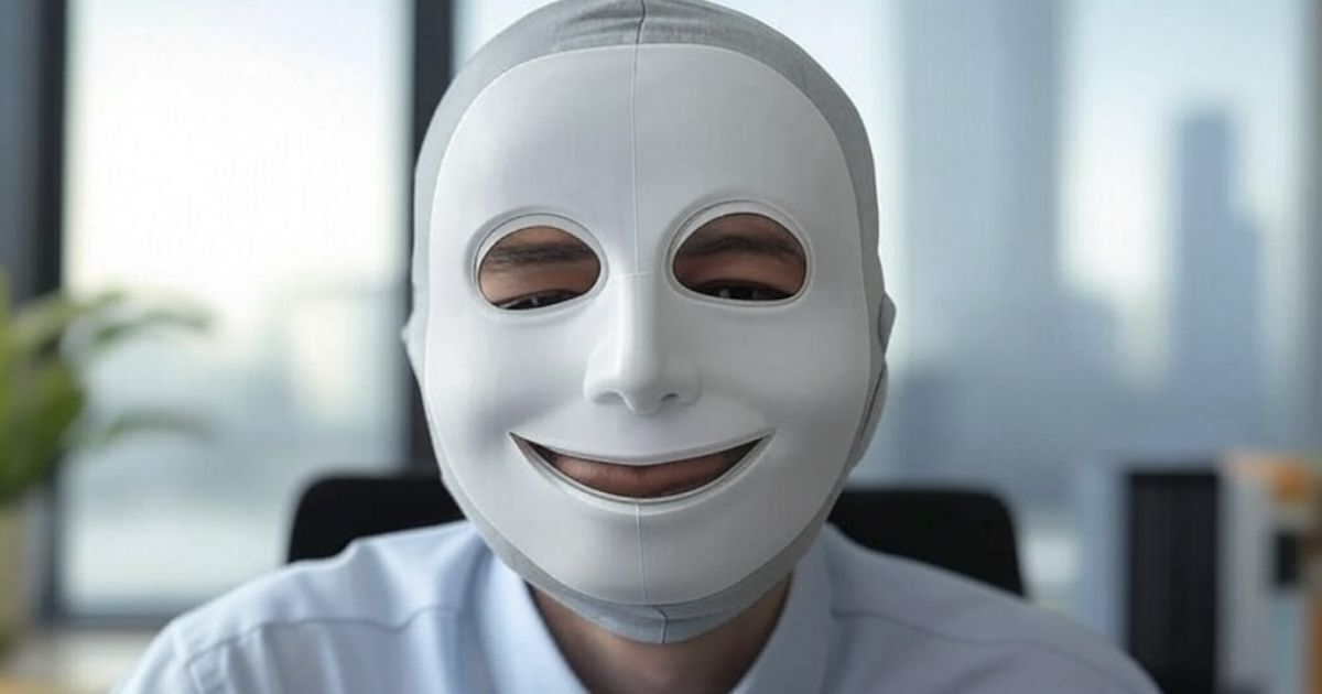 How fake are you at work?