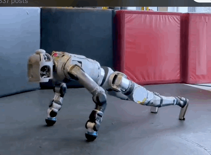 Boston Dynamics showed off Atlas’s push-up skills