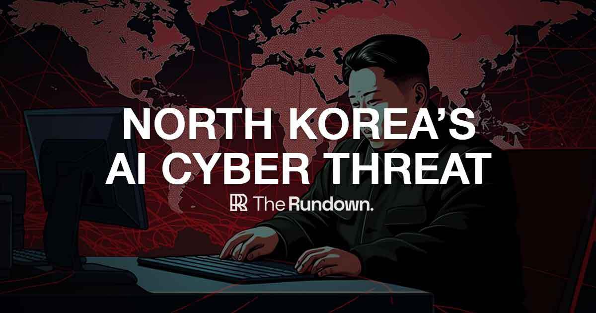 🤖 North Korea experiments with AI warfare