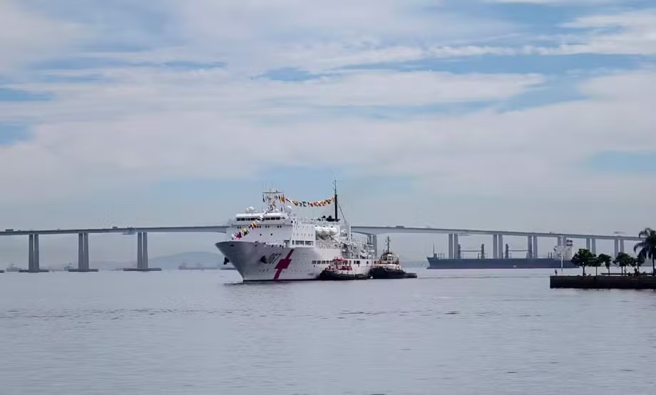 Chinese hospital ship visit raises many eyebrows