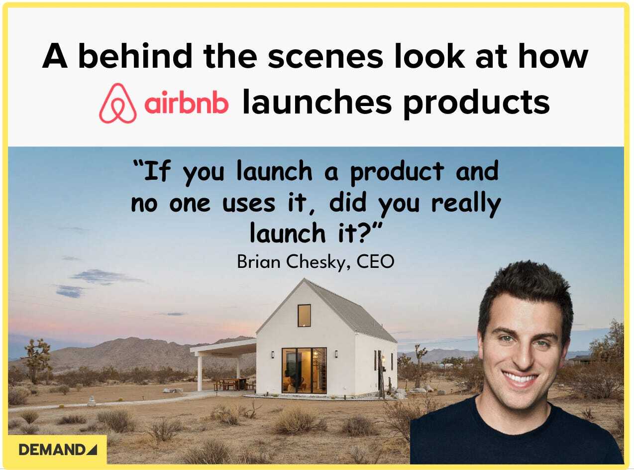 A behind the scenes look at how Airbnb launches products