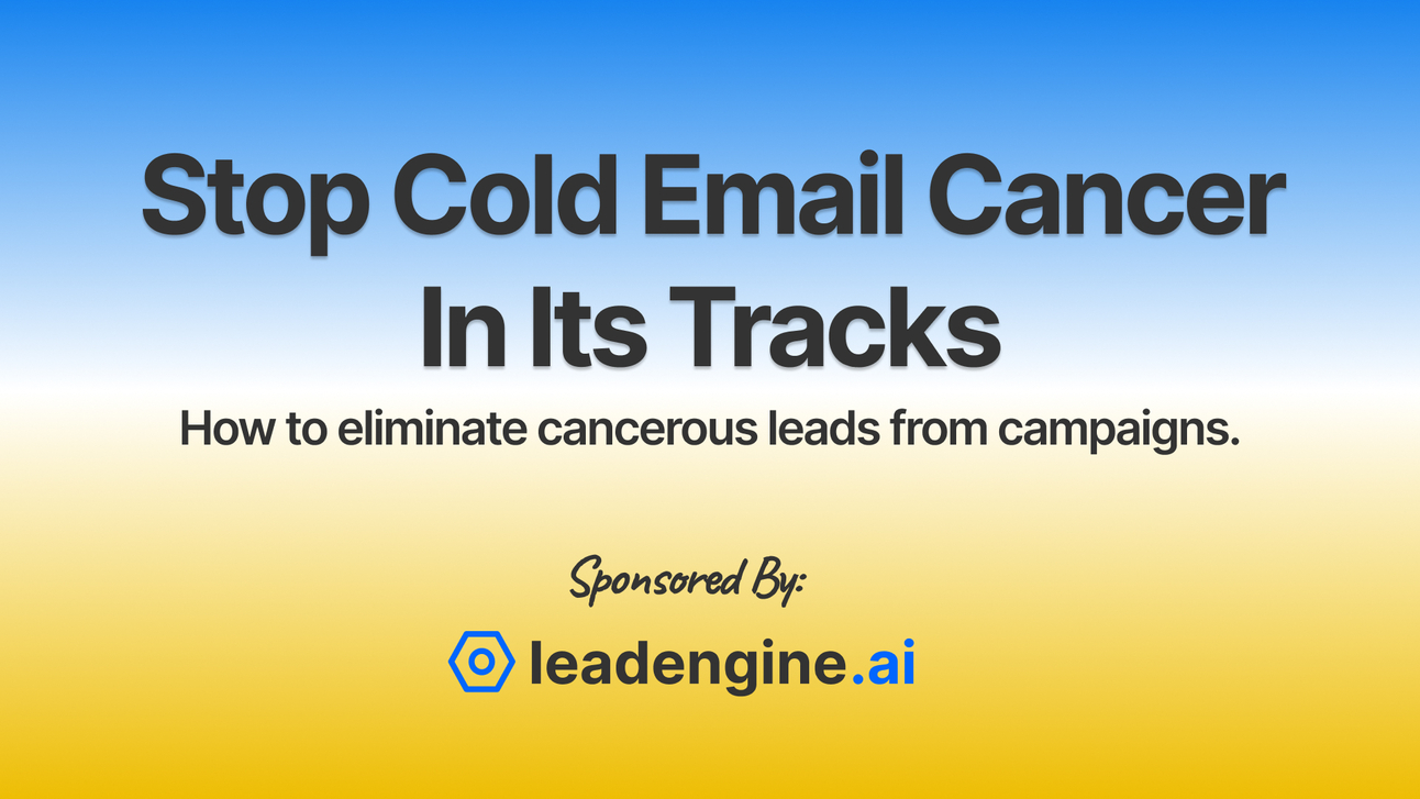 Stop Cold Email Cancer In Its Tracks