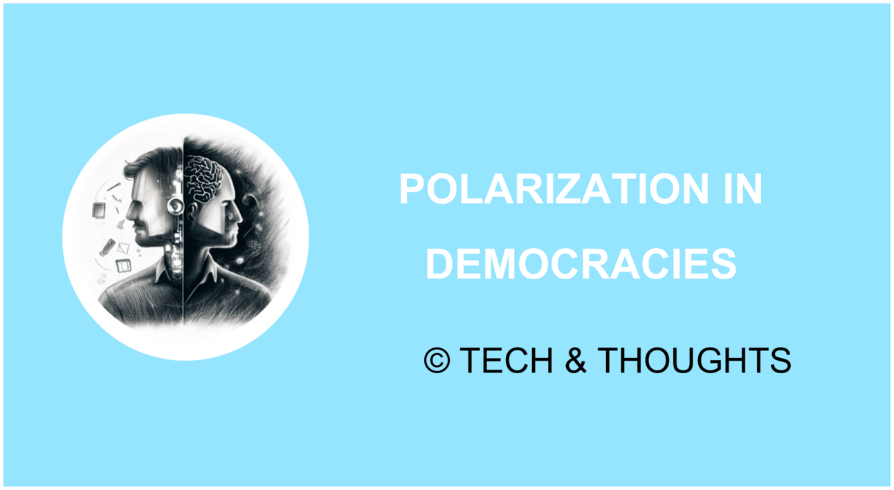Increasing Political Polarization due to AGI