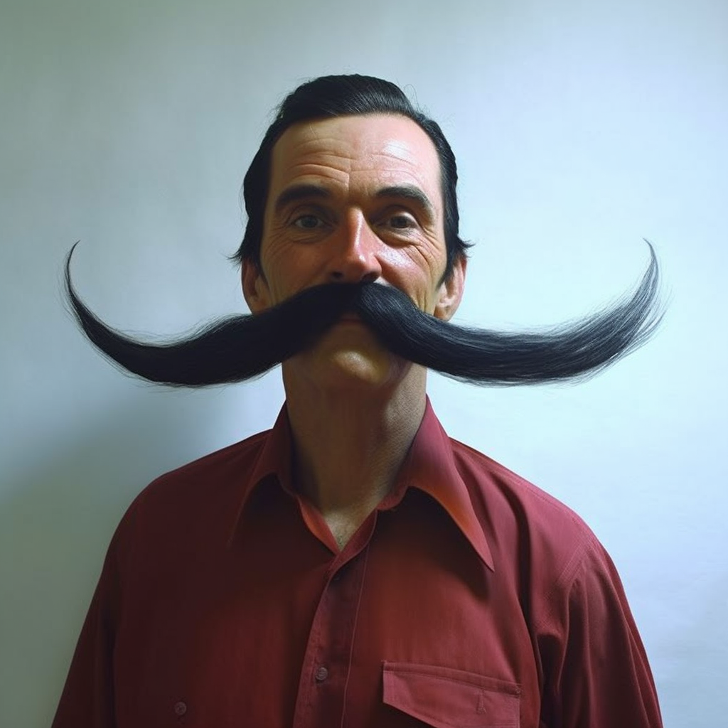 🥸 To Comb and Shape a Mustache