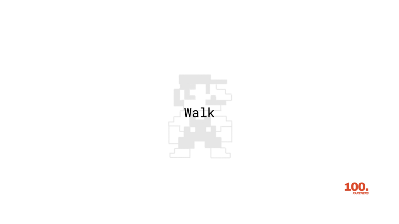 Walk: Revealing Your Path Like Super Mario's Levels