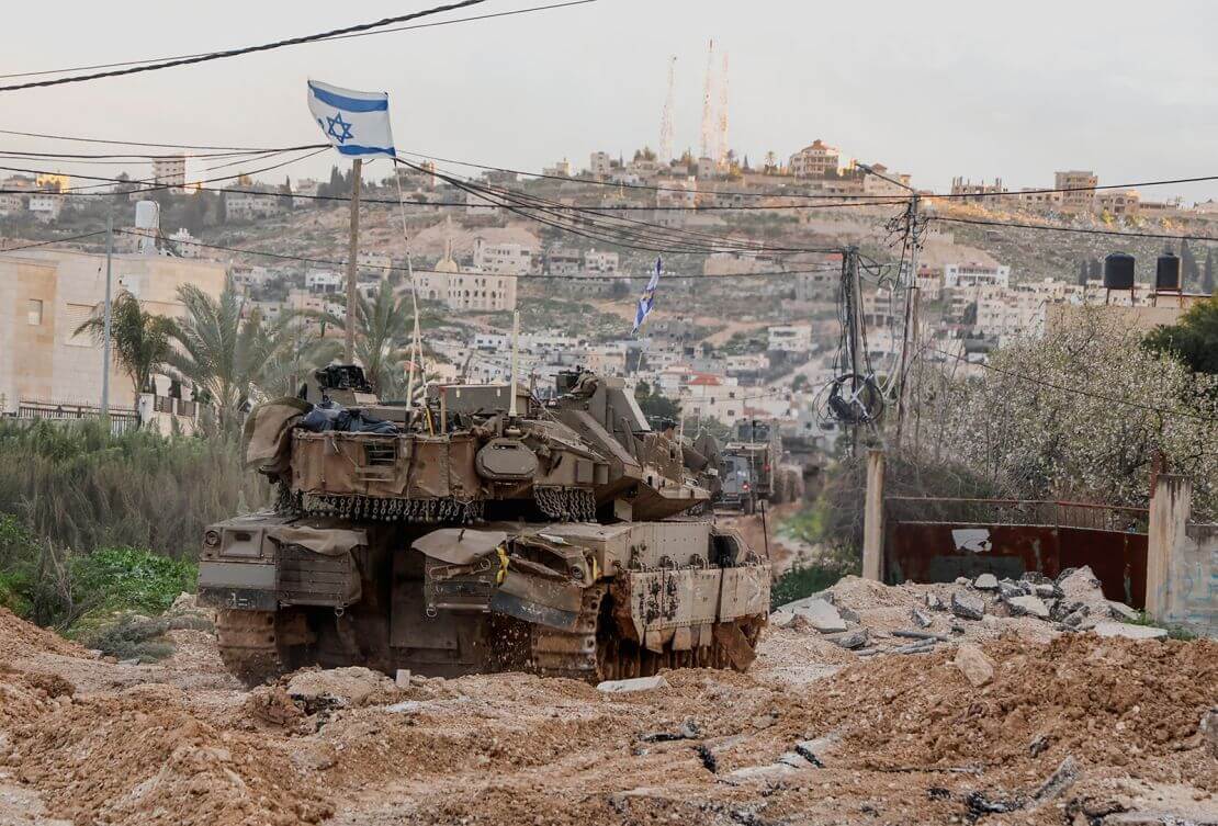 IDF Sends Tanks to Jenin for the First Time Since 2002