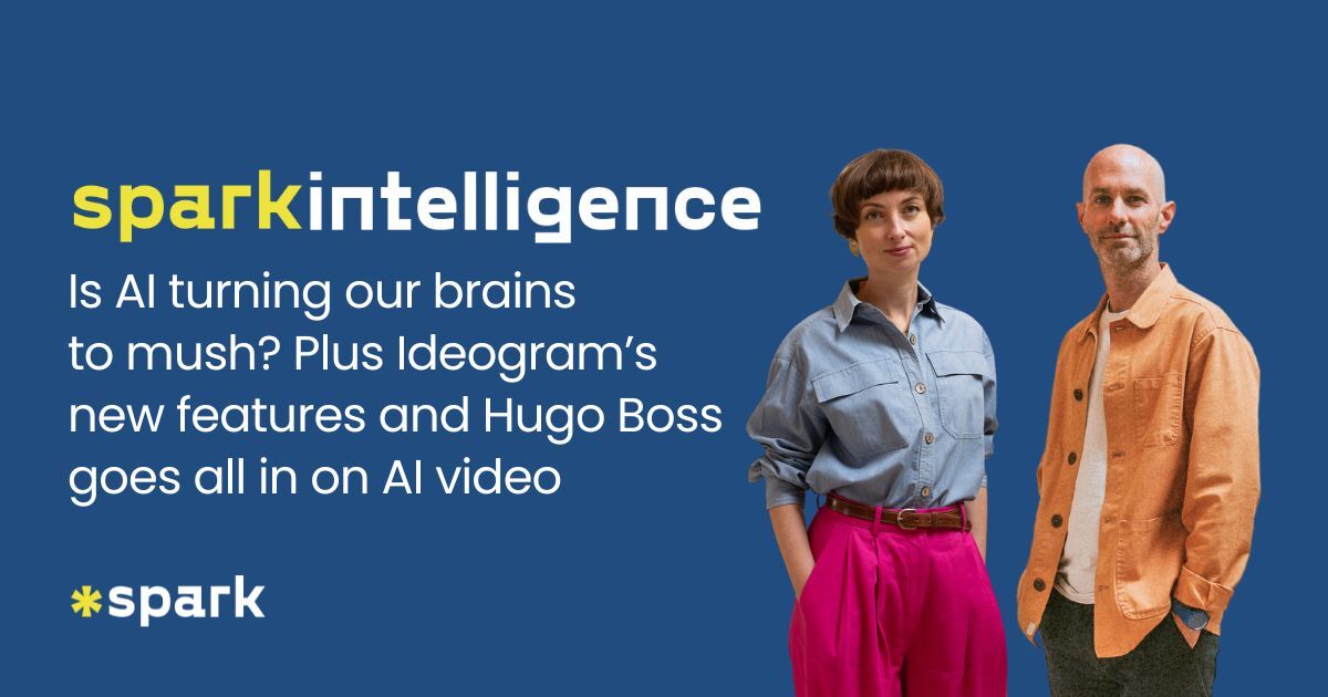 Spark Intelligence—the AI news creatives need to know #016