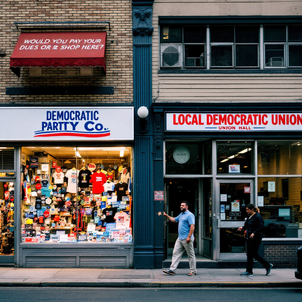 If the Democratic Party Were a Union or Business: Would You Pay Your ...