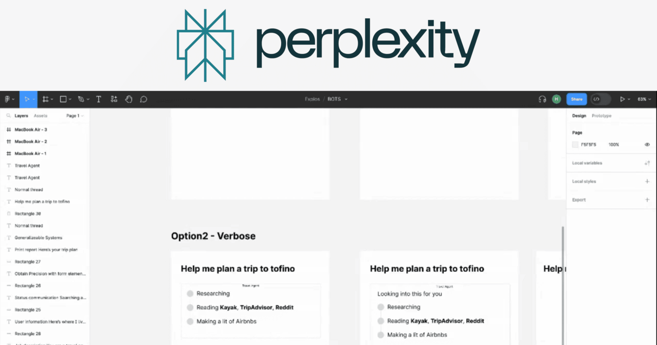 Perplexity design team