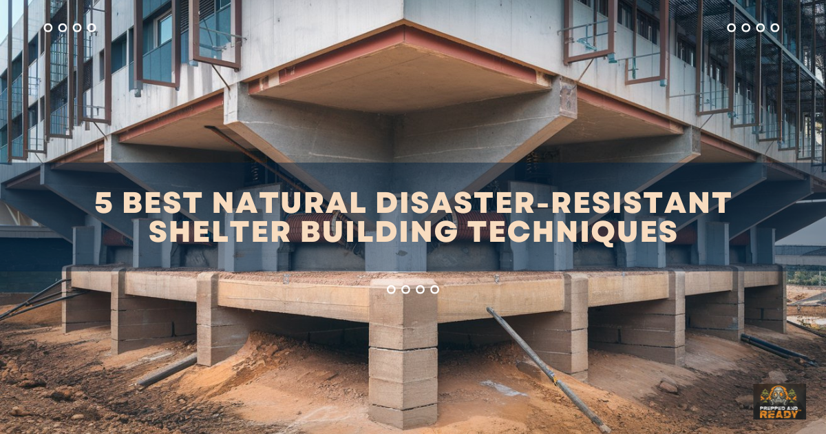 5 Best Natural Disaster-Resistant Shelter Building Techniques