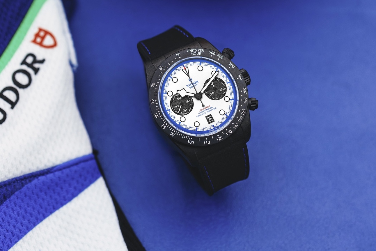 Tudor Introduces F1-Themed Black Bay Chronograph In Carbon Fibre; Doxa ...