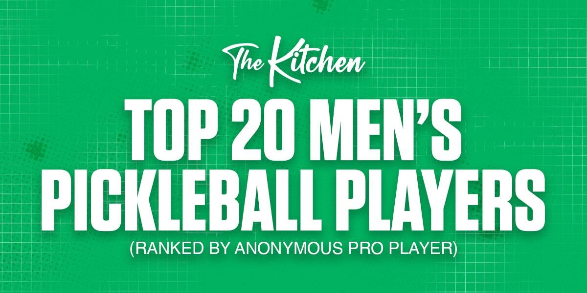 Ranking the best men's pickleball players