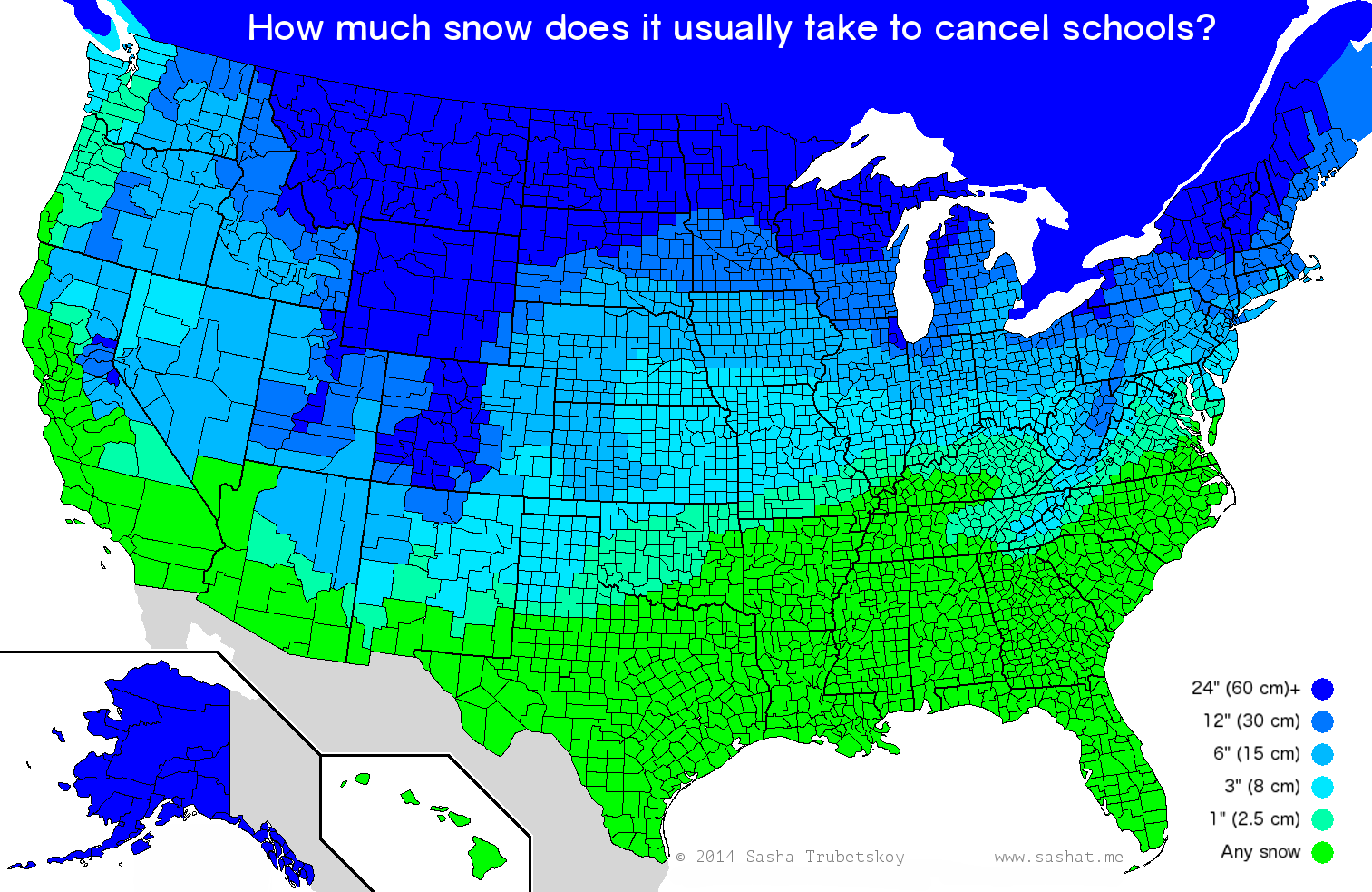 11 Maps All About Schools