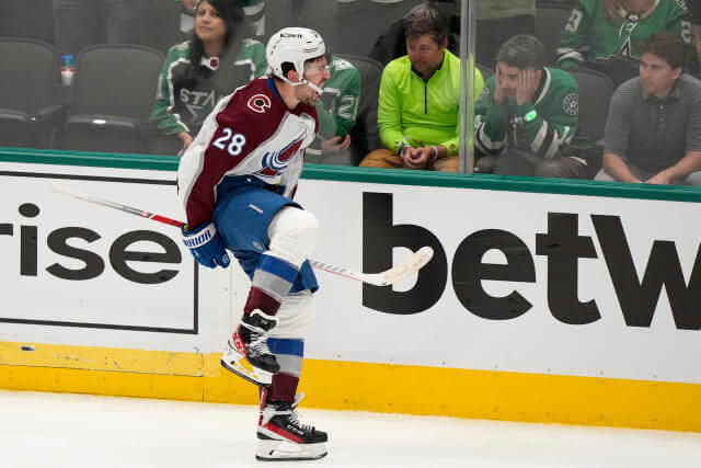 Miles Wood completes Avs' comeback in OT