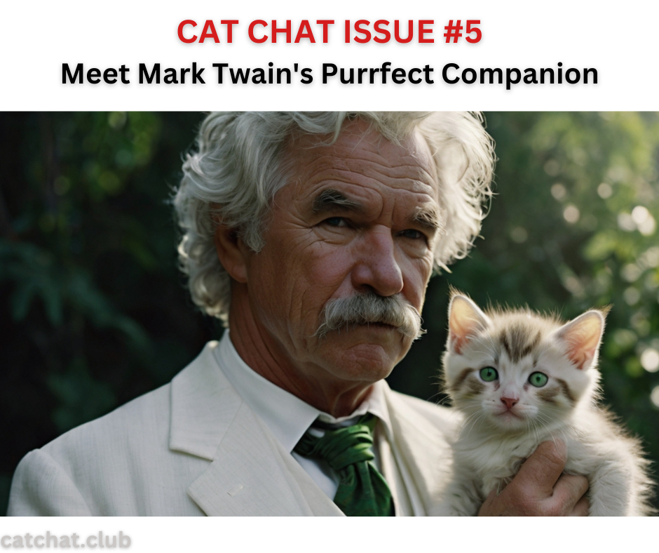 Meet Mark Twain's Purrfect Companion