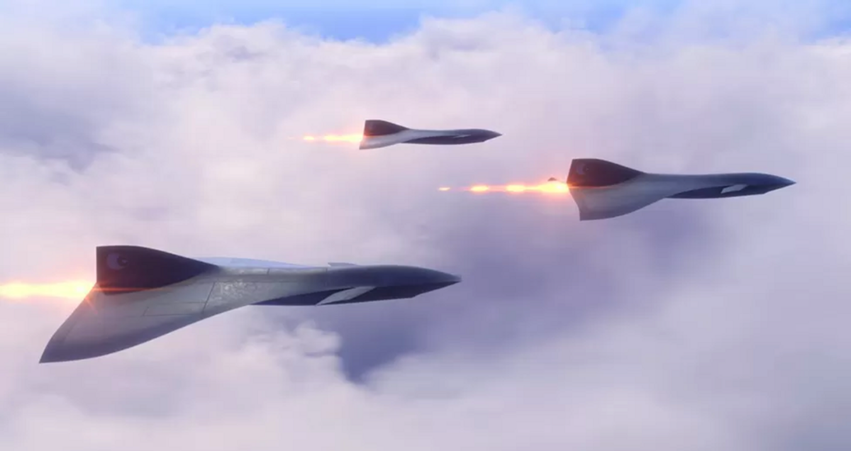 🛩 The Ultimate Hypersonic Jet Taking Flight