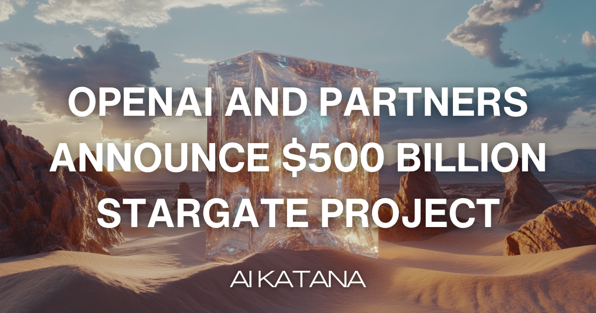 OpenAI and partners announce $500 billion Stargate project
