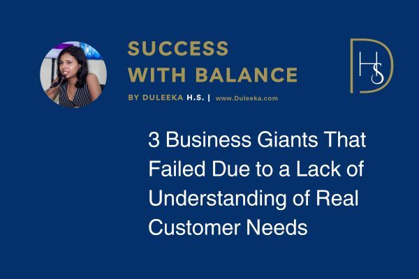 Businesses that failed due to a lack of customer understanding