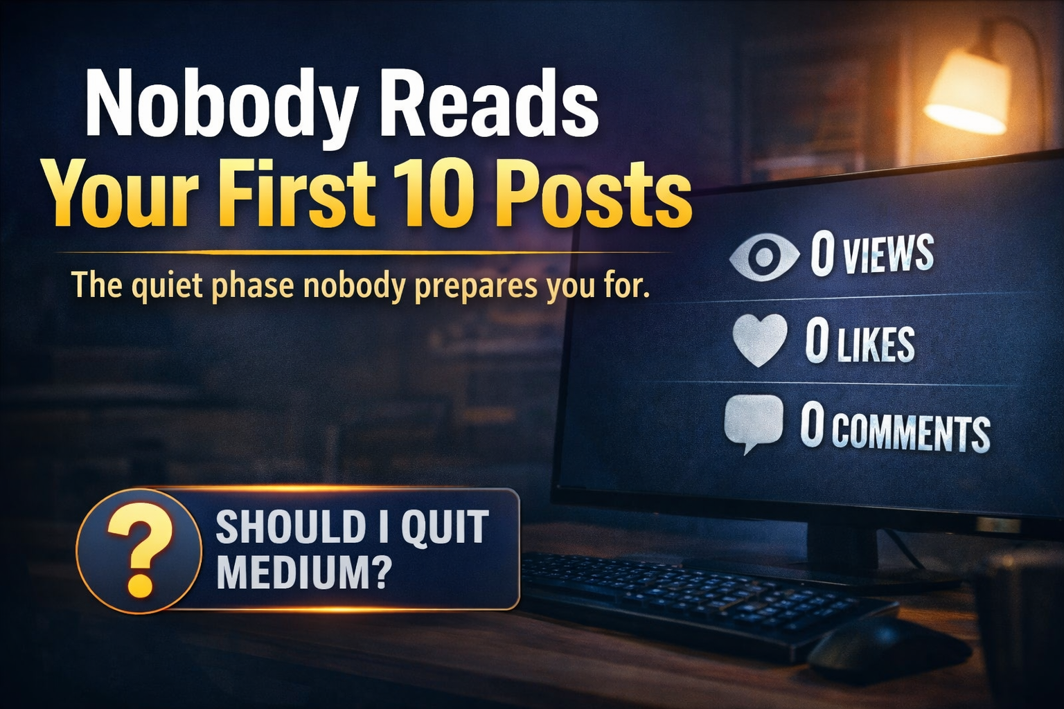 Nobody Reads Your First 10 Posts