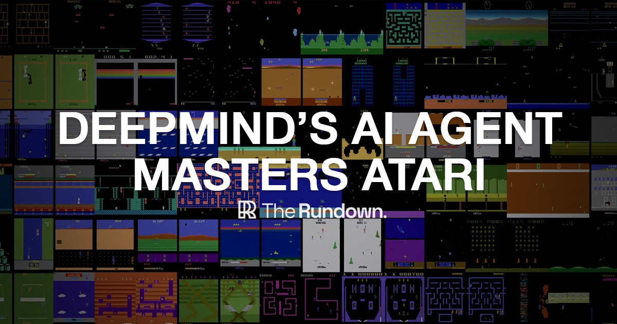 🤖 Deepmind's AI agent masters video game