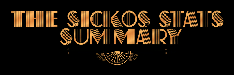 The Sickos Stats Summary - Week 6!!