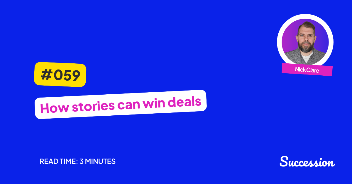 #059: How stories can win deals