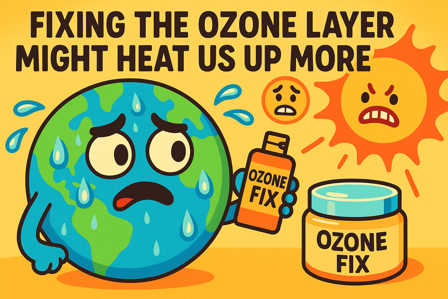 Fixing the Ozone Layer Could Add 40% More Global Warming