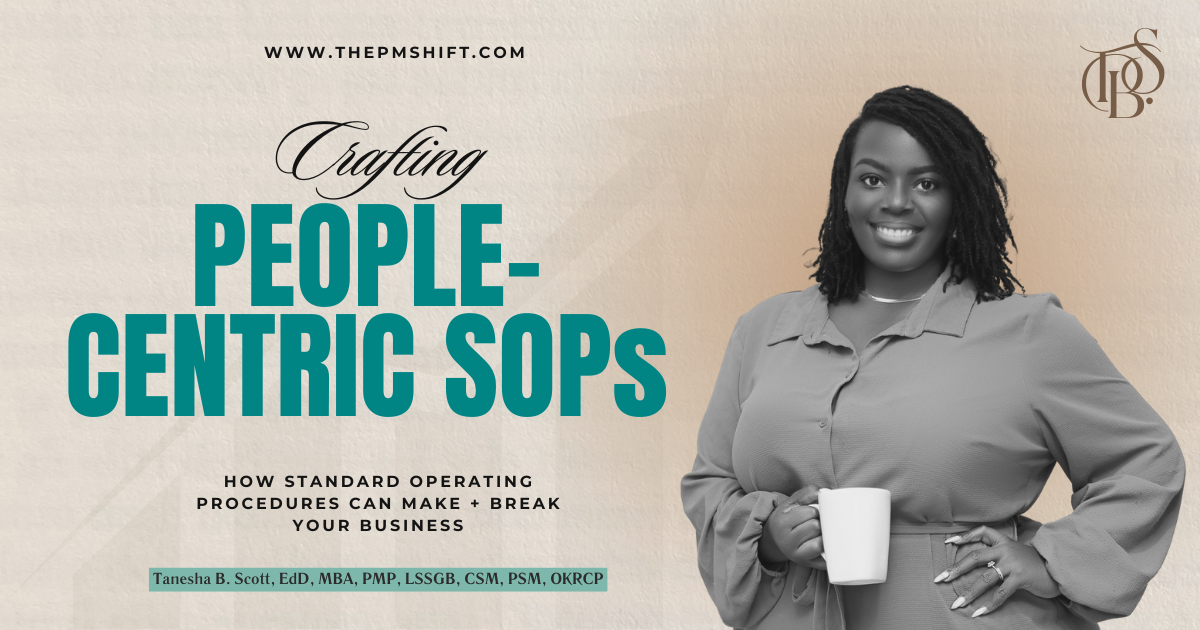 Crafting Concise People-Centric SOPs with Purpose