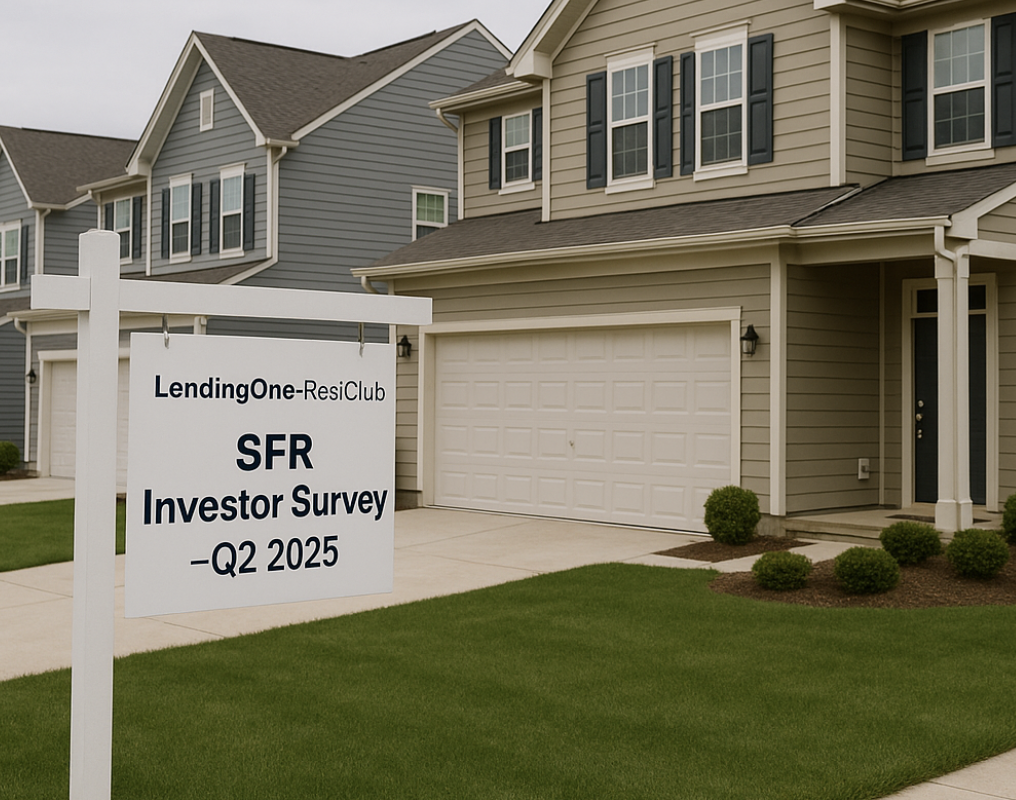 Full results to the LendingOne-ResiClub SFR Investor Survey—Q2 2025